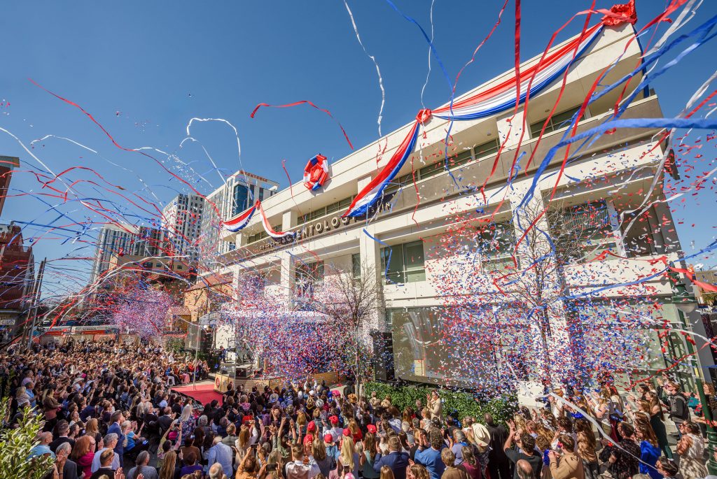 Inauguration d’une nouvelle église de Scientology à Austin, au Texas